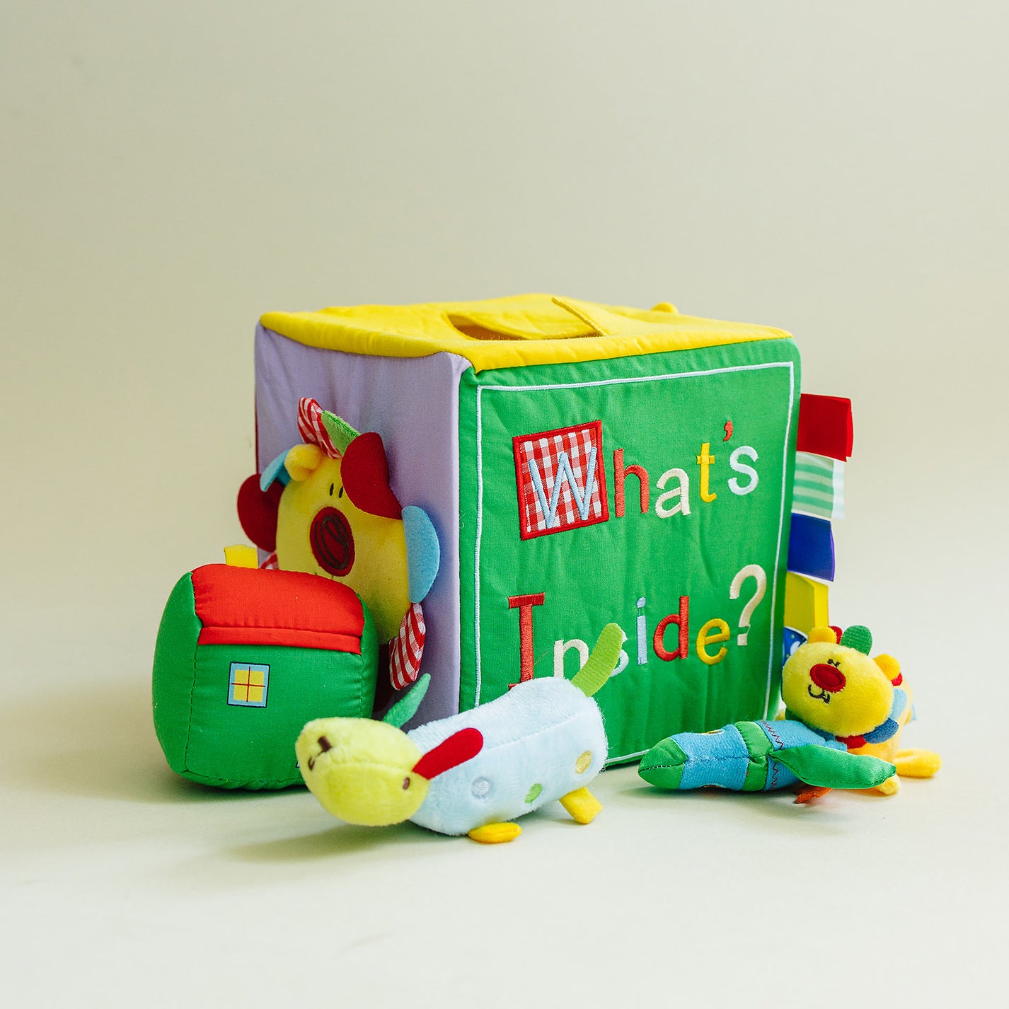 Baby Surprise Box What's Inside Box with Colorful Sensory Baby Toys ...