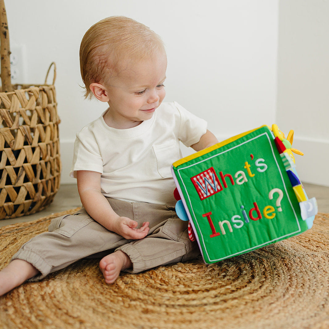 Baby Surprise Box What's Inside Box with Colorful Sensory Baby Toys ...